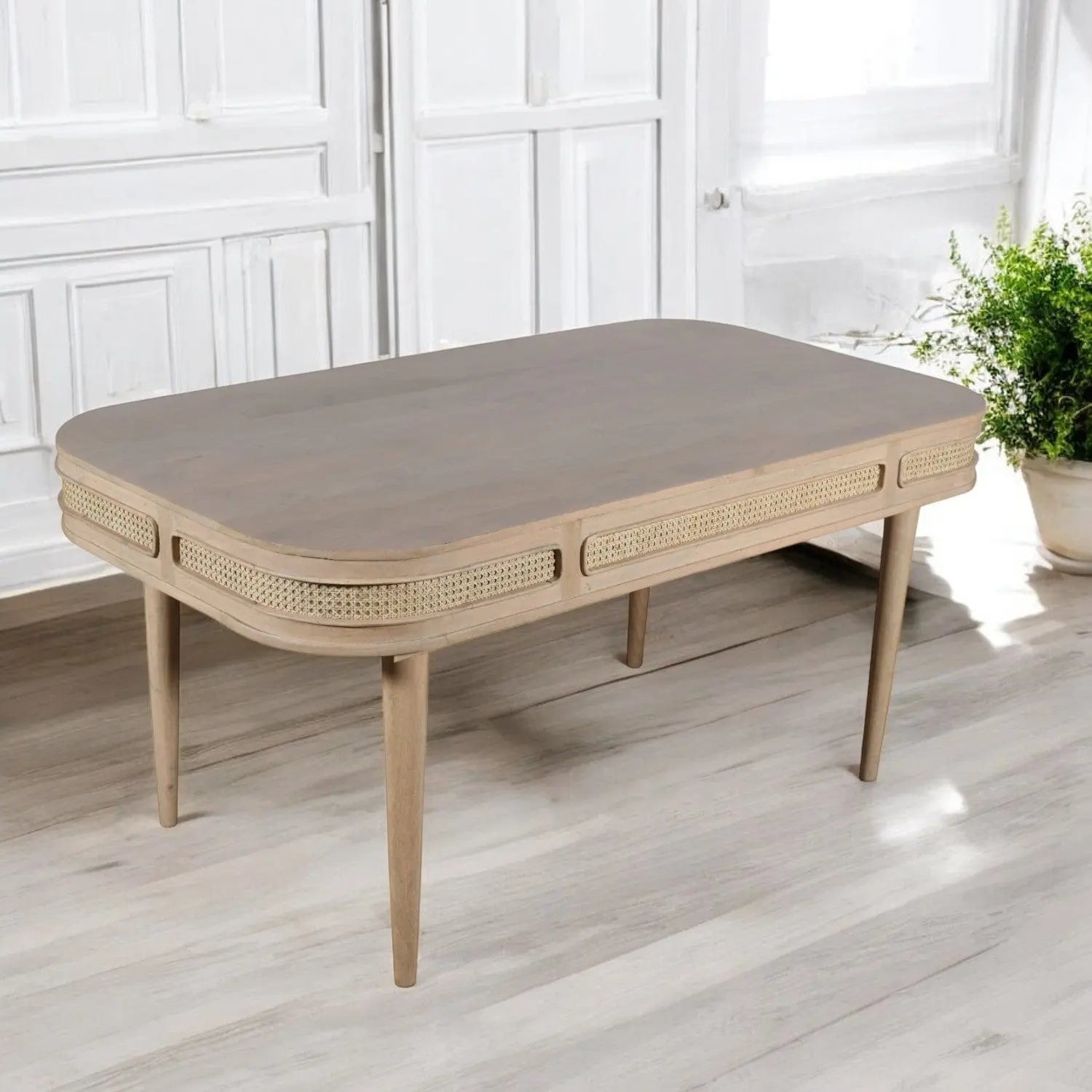 Dingle Wooden 165cm Dining Table - OAT Home