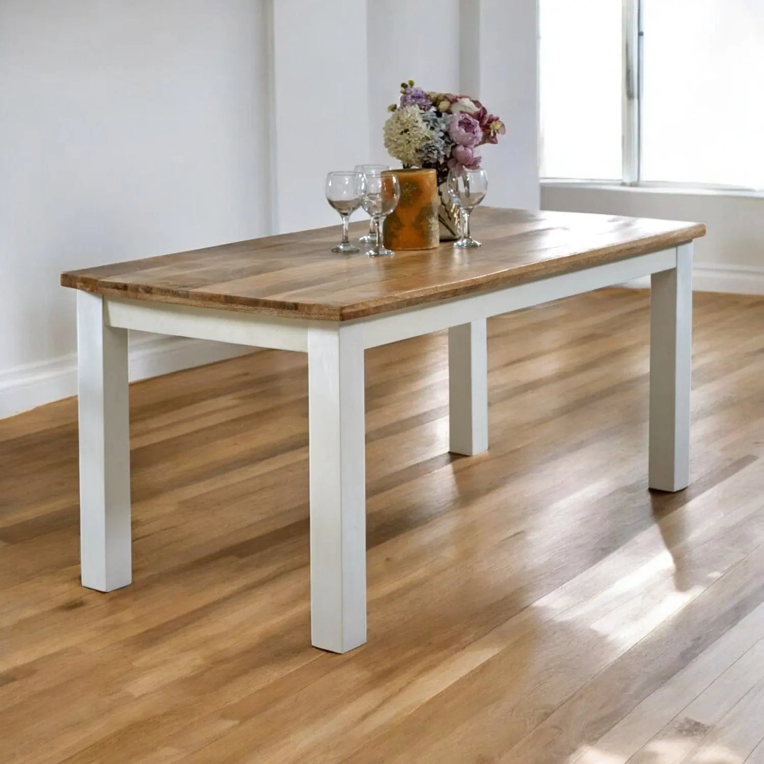 Doonbeg Wooden 170cm Dining Table - OAT Home